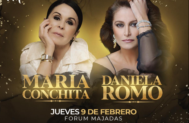 Daniela Romo y María Conchita anuncian concierto en Guatemala