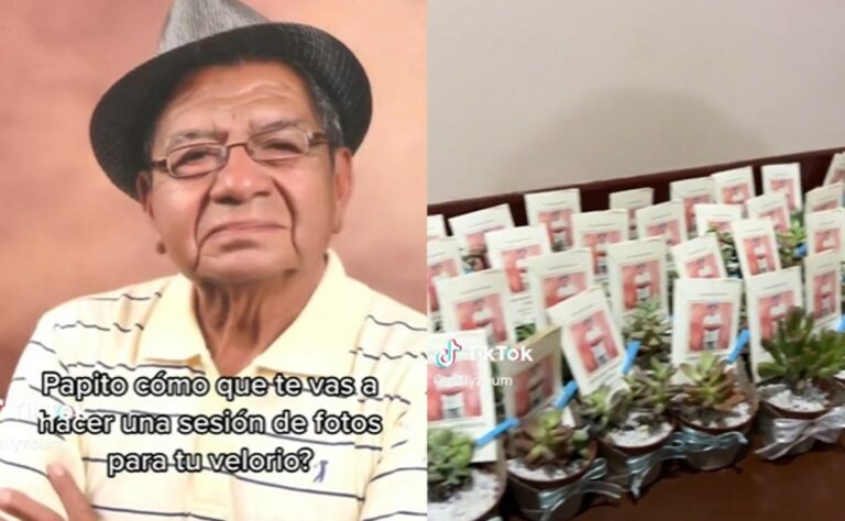 Abuelito hace su sesión de fotos para dejar listo los recuerdos de su ...