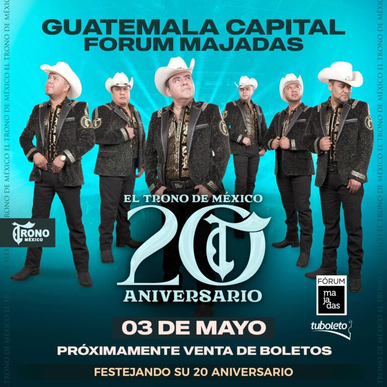El Trono de México anuncia concierto en Guatemala - Chapin Radios