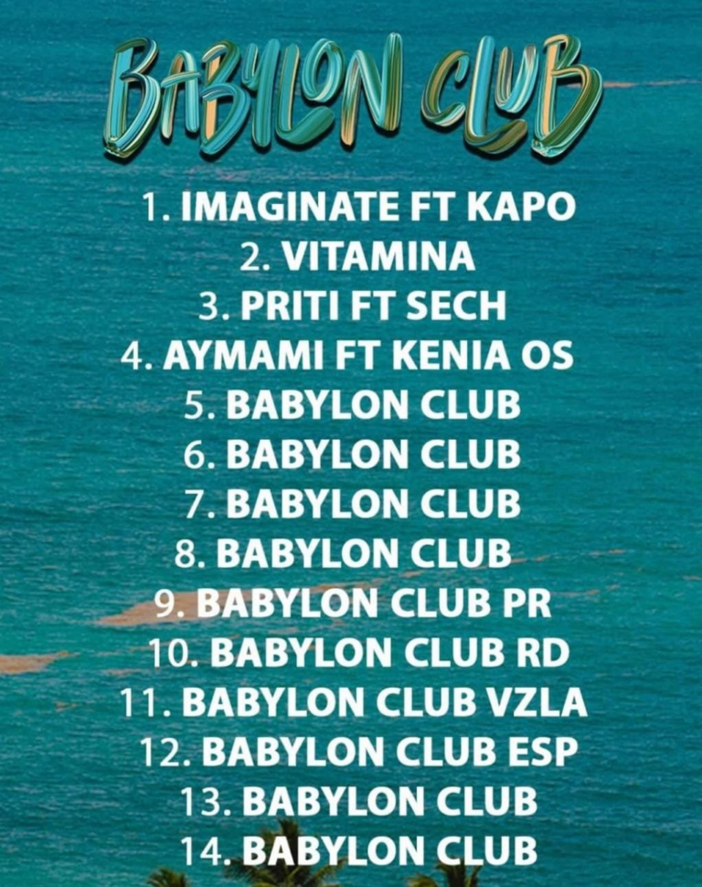 Danny Ocean anuncia su nuevo álbum "Babylon Club" - Chapin Radios
