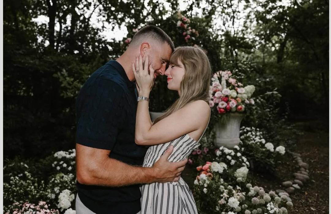¡Confirmado! Taylor Swift y Travis Kelce anuncian su compromiso con ...
