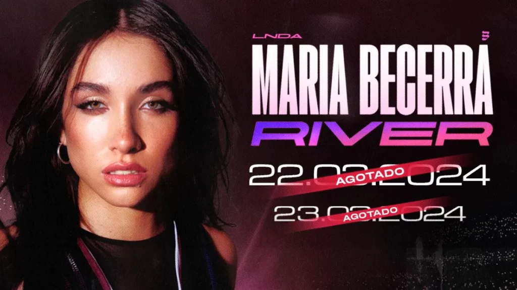 María Becerra hace historia y agota River en solo tres horas - Chapin ...